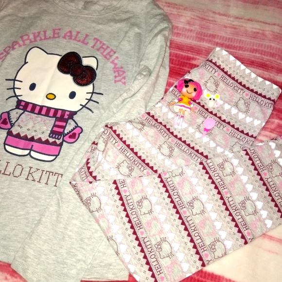Hello Kitty | Matching Sets | Hello Kitty Little Girls Outfit | Poshmark